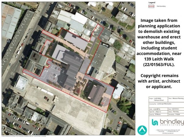 Demolition and development near 139 Leith Walk - The Cockburn Association